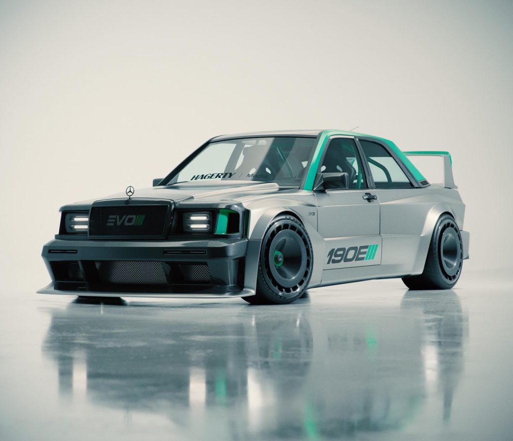 190E EVO III Is Kyza's Futuristic Restomod Concept that Mercedes Won't ...