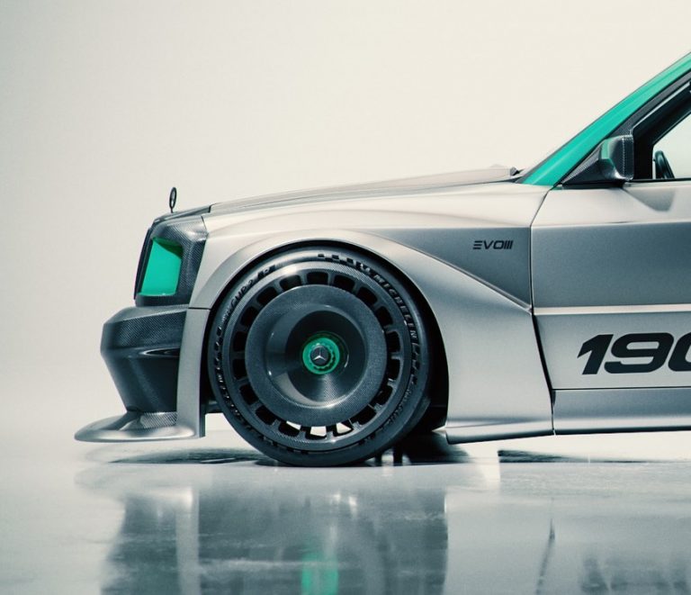 190E EVO III Is Kyza's Futuristic Restomod Concept that Mercedes Won't ...