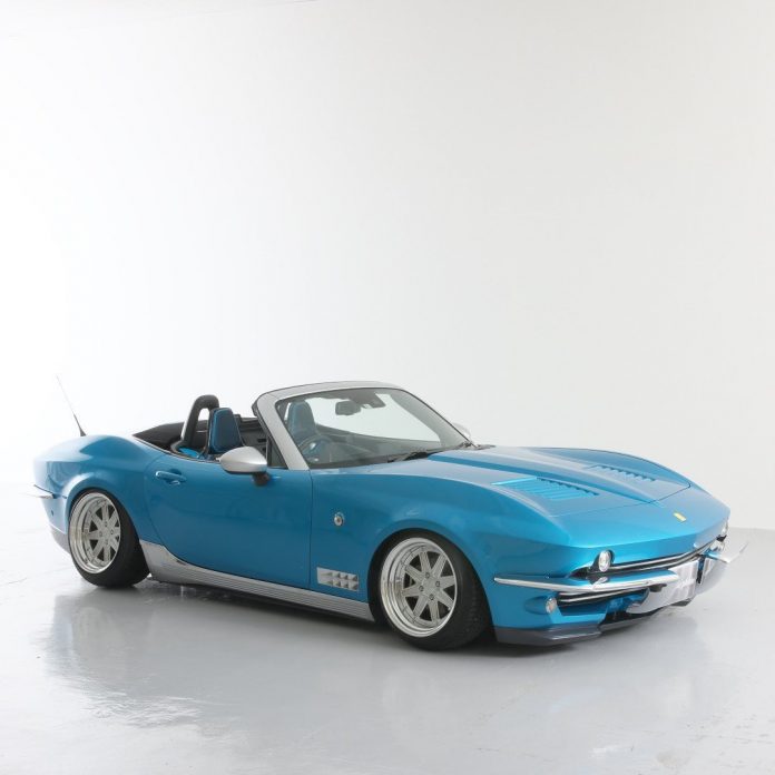 Mazda MX-5 Miata Impersonates a 1966 Corvette in Japan, Has Crazy Camber
