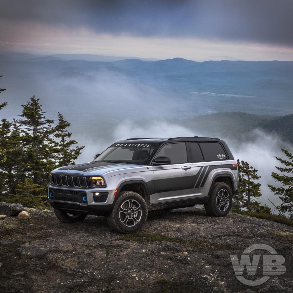 Modernized Jeep Cherokee Chief Rendering Keeps Simple Design
