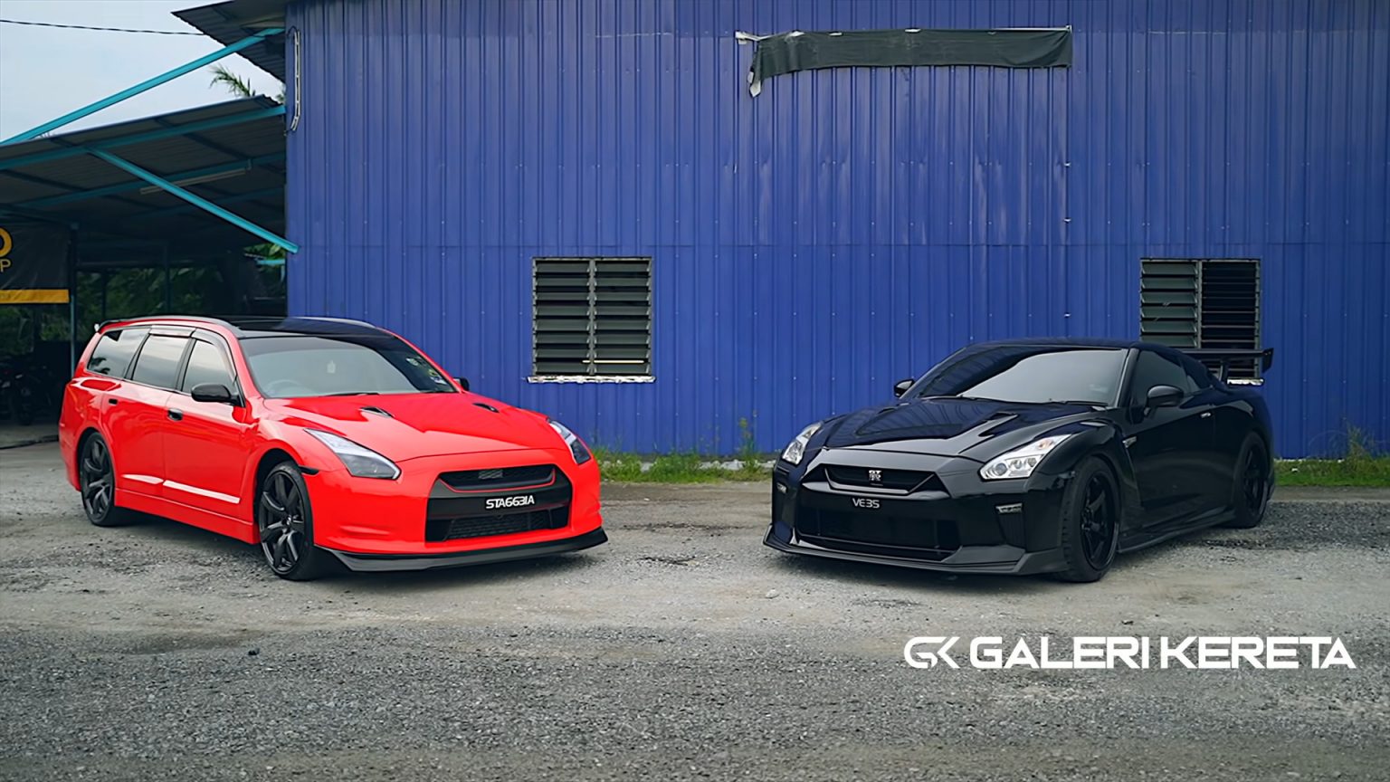 R35 Nissan GT-R Wagon Exists Thanks to JDM Stagea, Looks Stunning in Red