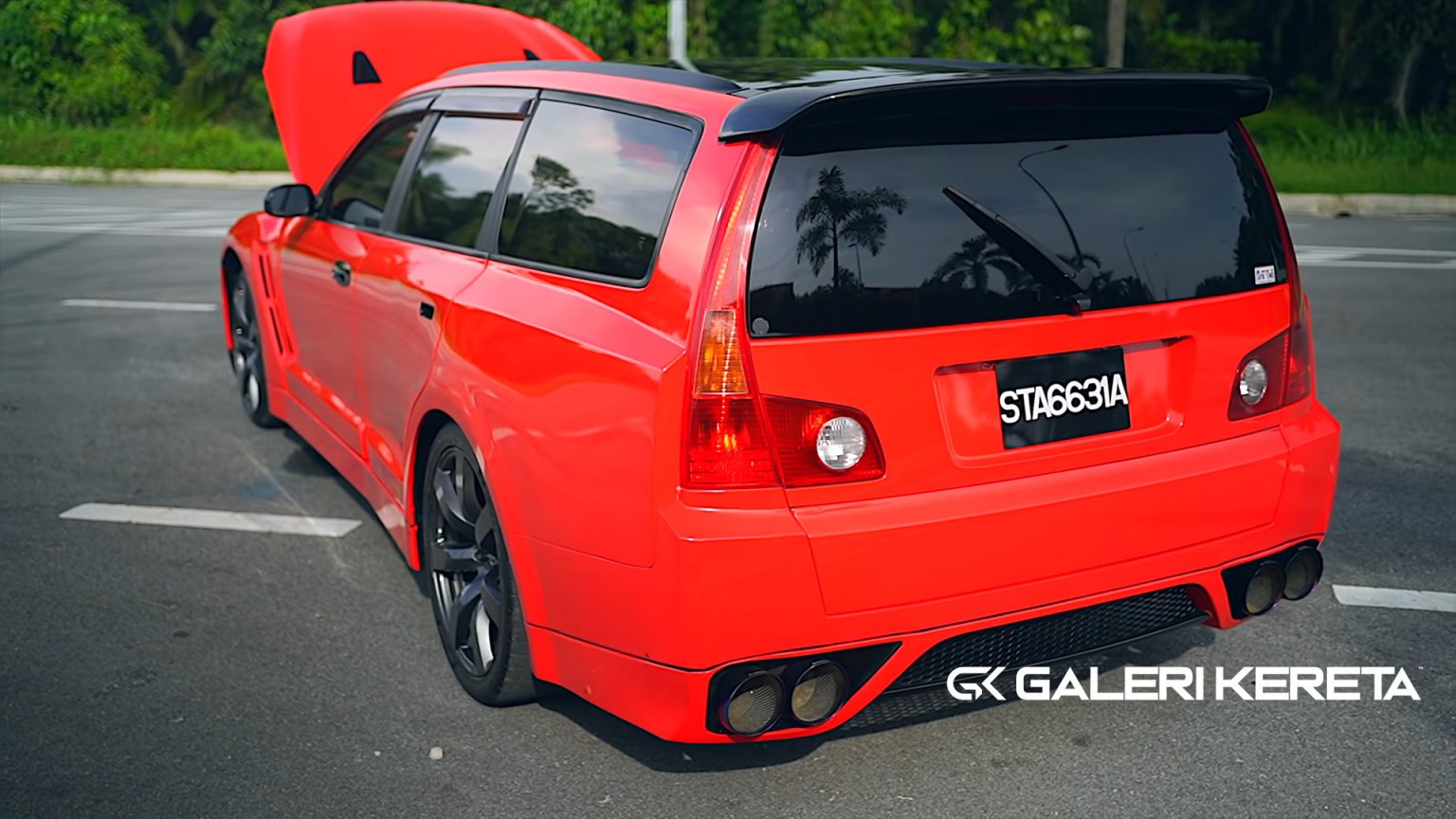 R35 Nissan GT-R Wagon Exists Thanks to JDM Stagea, Looks Stunning in Red