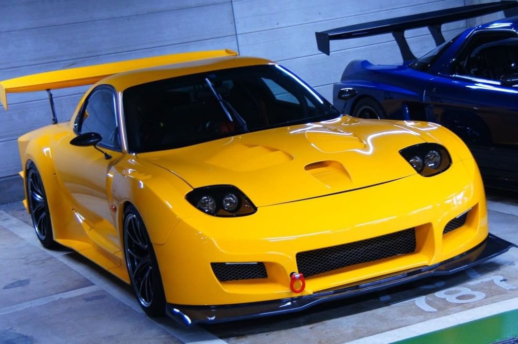 Takumi-san's Yellow FD3S Mazda RX-7 Widebody Custom Is One of Japan's ...