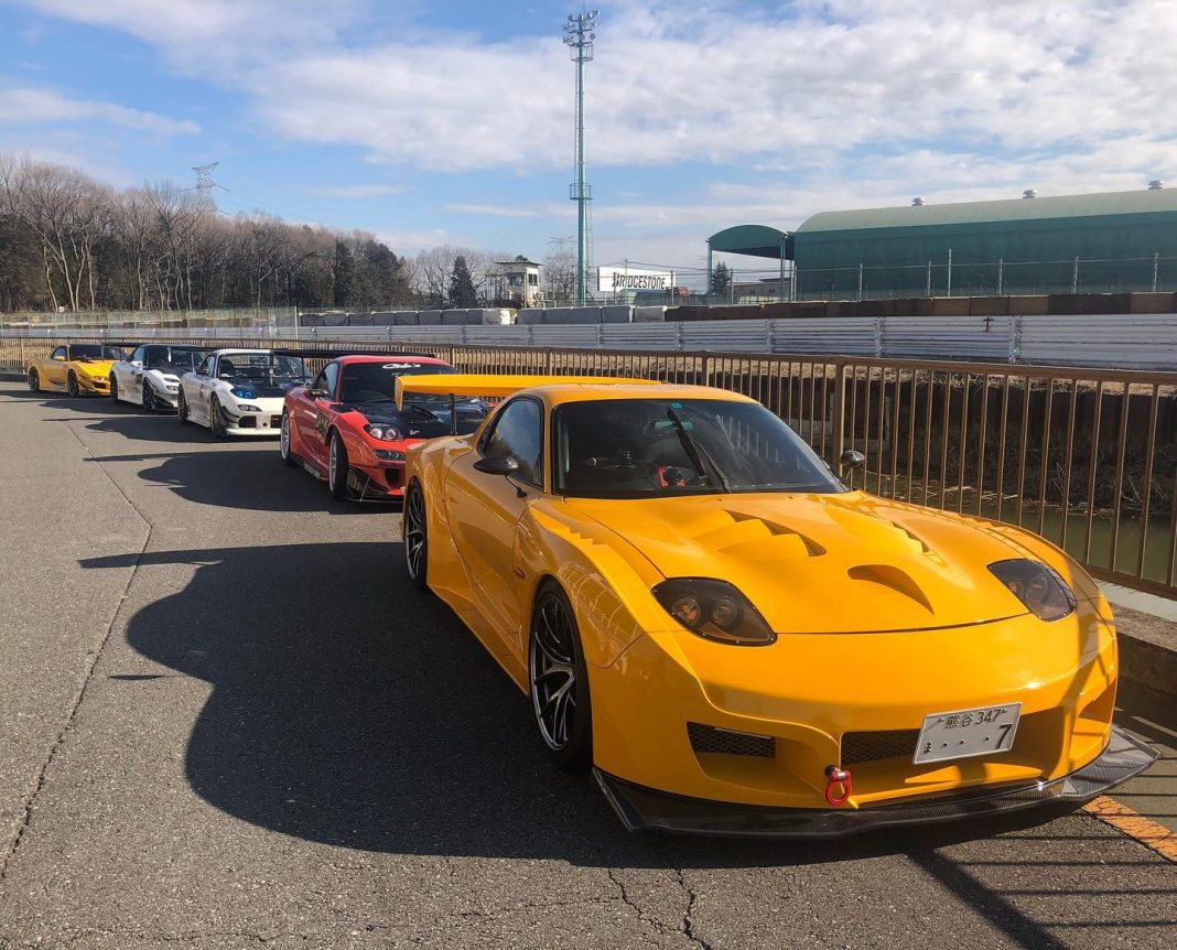 Takumi-san's Yellow FD3S Mazda RX-7 Widebody Custom Is One of Japan's ...