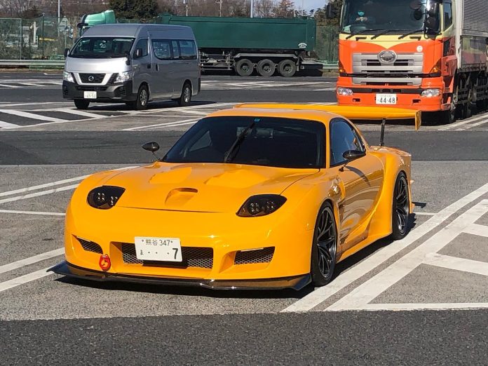 Takumi-san's Yellow FD3S Mazda RX-7 Widebody Custom Is One of Japan's ...
