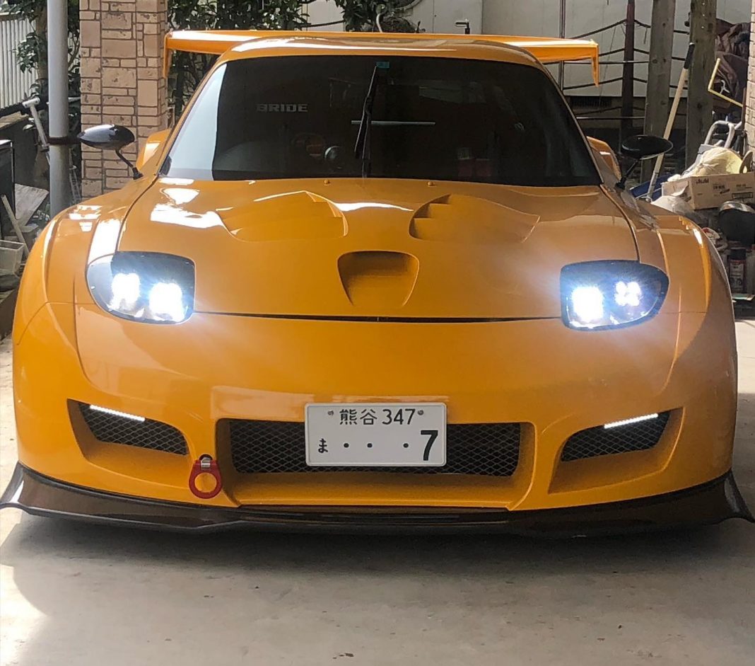 Takumi-san's Yellow FD3S Mazda RX-7 Widebody Custom Is One of Japan's ...