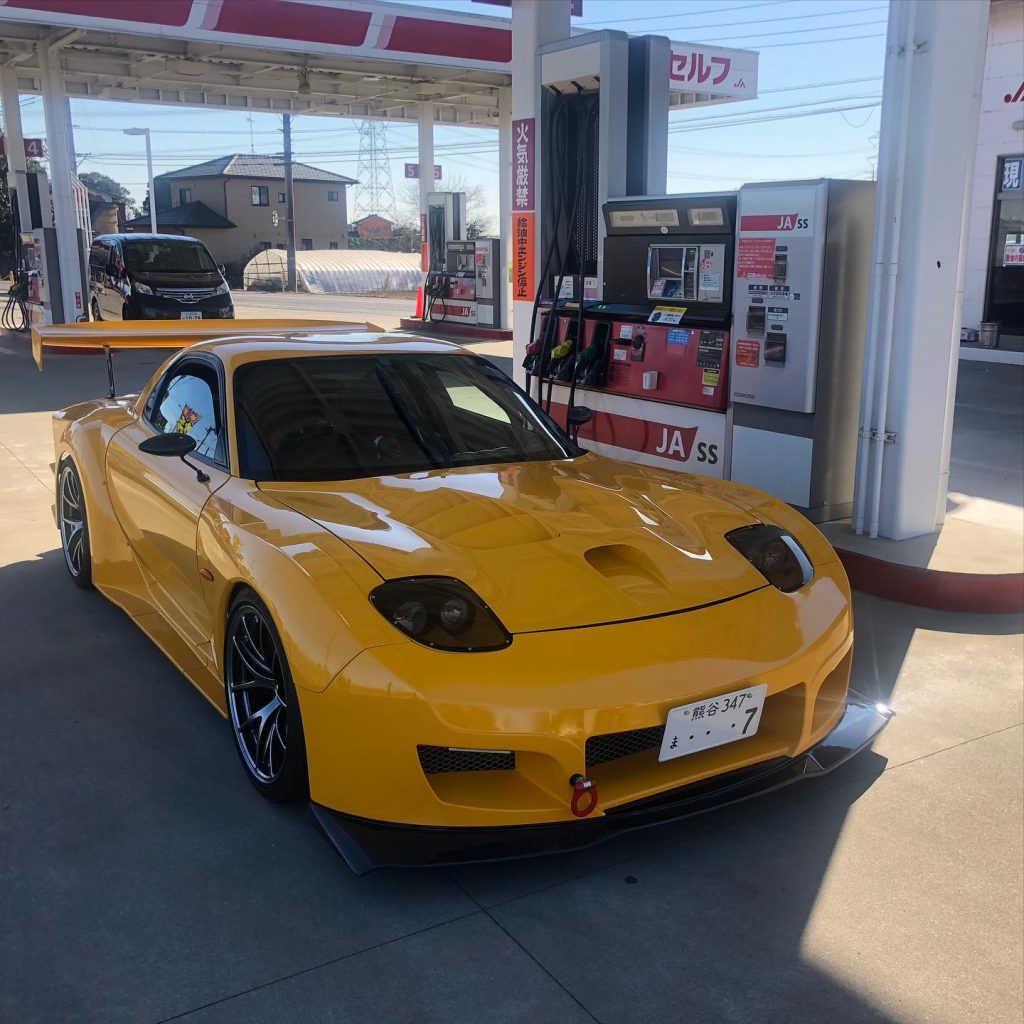 Takumi-san's Yellow FD3S Mazda RX-7 Widebody Custom Is One of Japan's ...