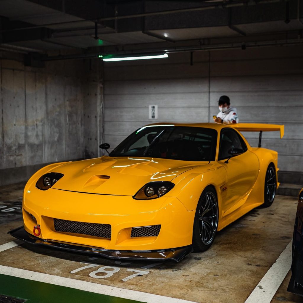 Takumi-san's Yellow FD3S Mazda RX-7 Widebody Custom Is One of Japan's ...