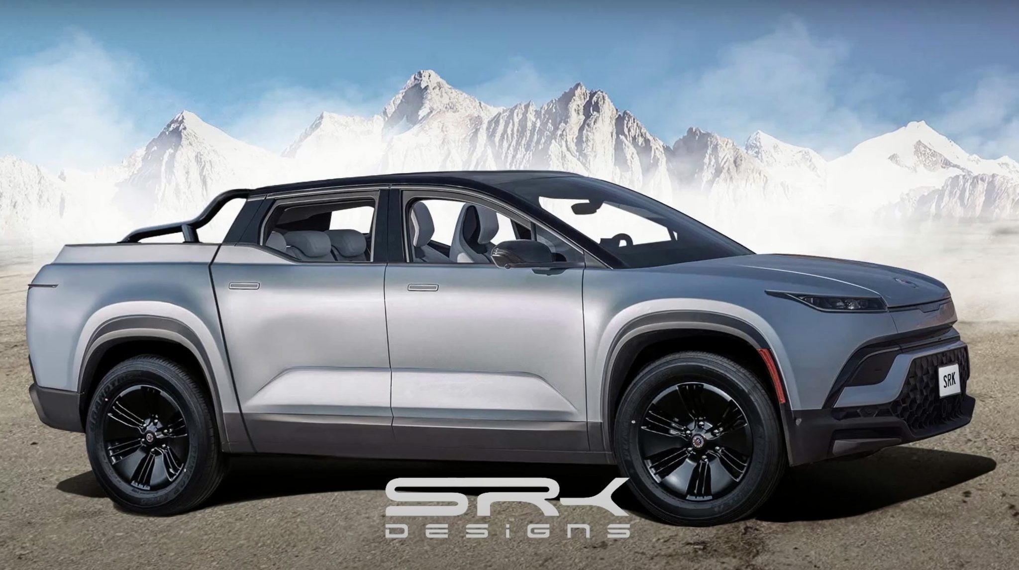 Fisker Electric Pickup Shows Its Lifestyle Truck Look in Ocean-Based ...