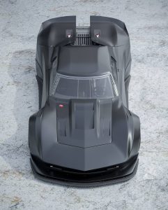 The Batman Corvette Batmobile Emerges as the Mid-Engined C3 GM Almost ...