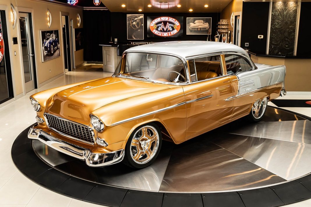 1955 Chevrolet Bel Air "Rose Gold" Is the Rolex of Restomods With LS3 Power