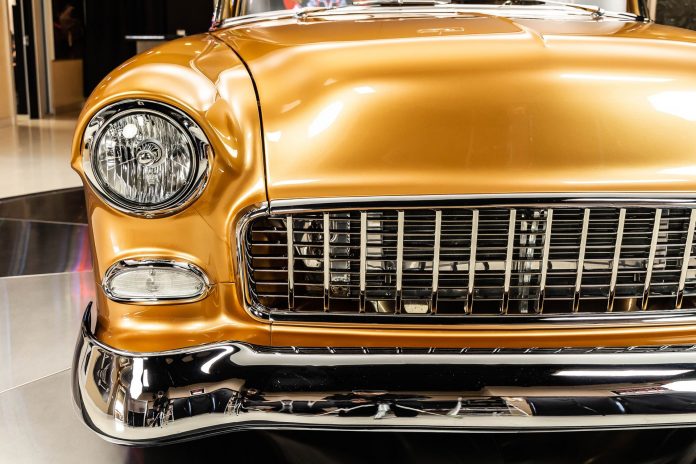 1955 Chevrolet Bel Air "Rose Gold" Is the Rolex of Restomods With LS3 Power
