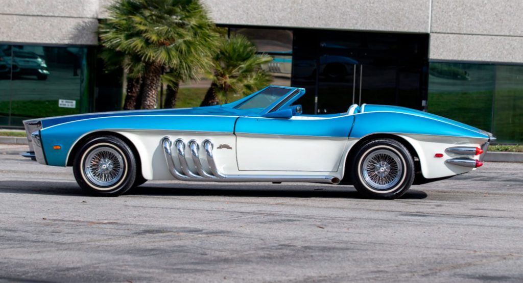 1969 Corvette "Barrister" by George Barris Has 1978 Ford Granada Lights