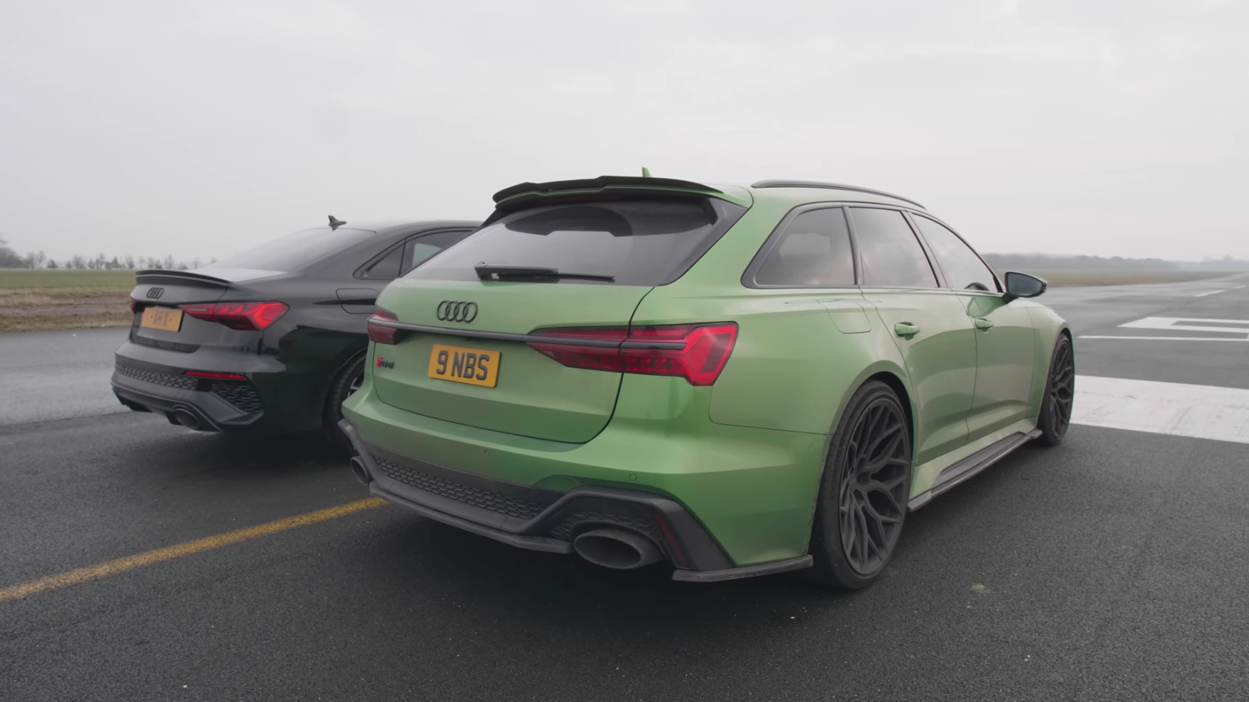 2022 Audi RS3 Destroys RS6 Avant in Drag Race: Now the Fastest Audi RS?