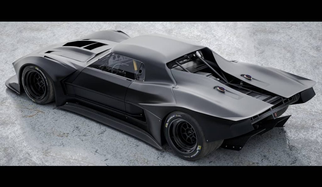 The Batman Corvette Batmobile Emerges as the Mid-Engined C3 GM Almost ...
