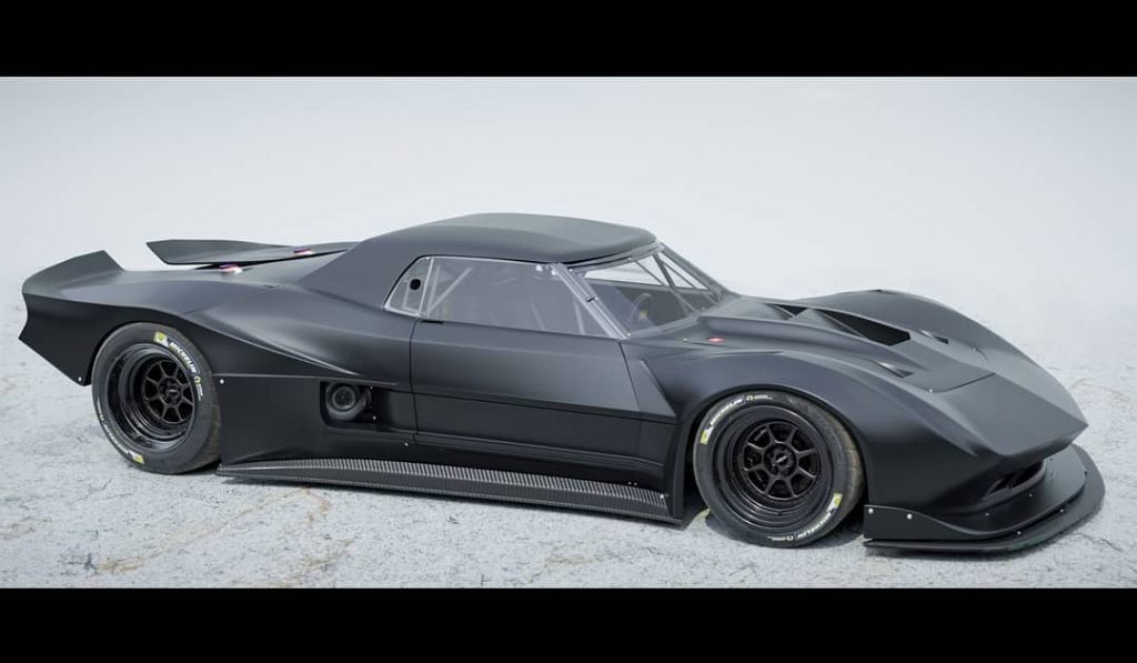 The Batman Corvette Batmobile Emerges as the Mid-Engined C3 GM Almost ...