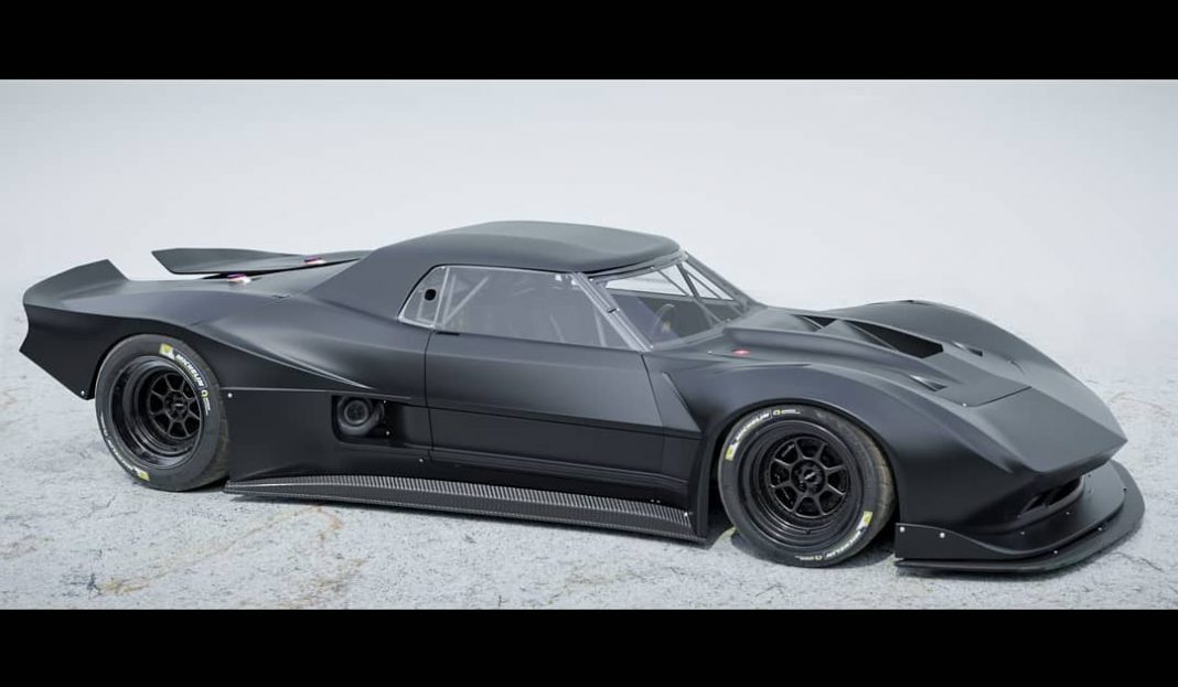 The Batman Corvette Batmobile Emerges as the Mid-Engined C3 GM Almost ...