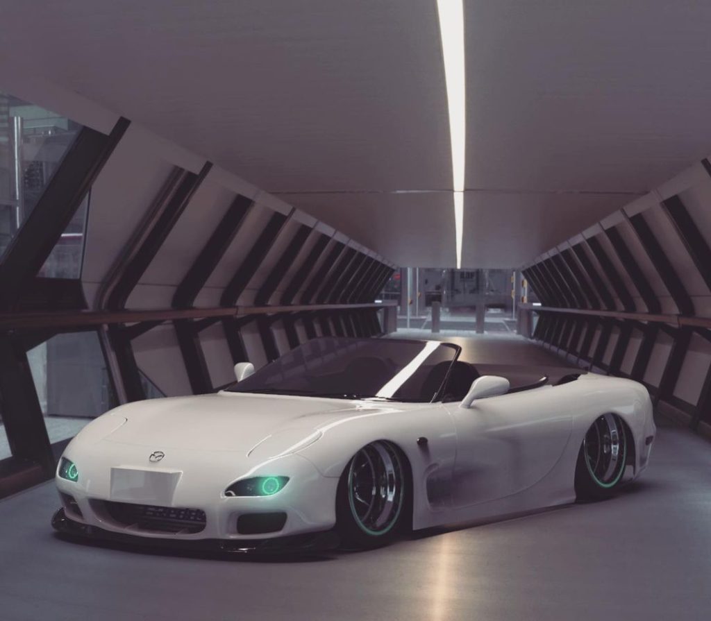 The RX-7 Convertible Mazda Never Built Looks Clean in FD Rotary ...