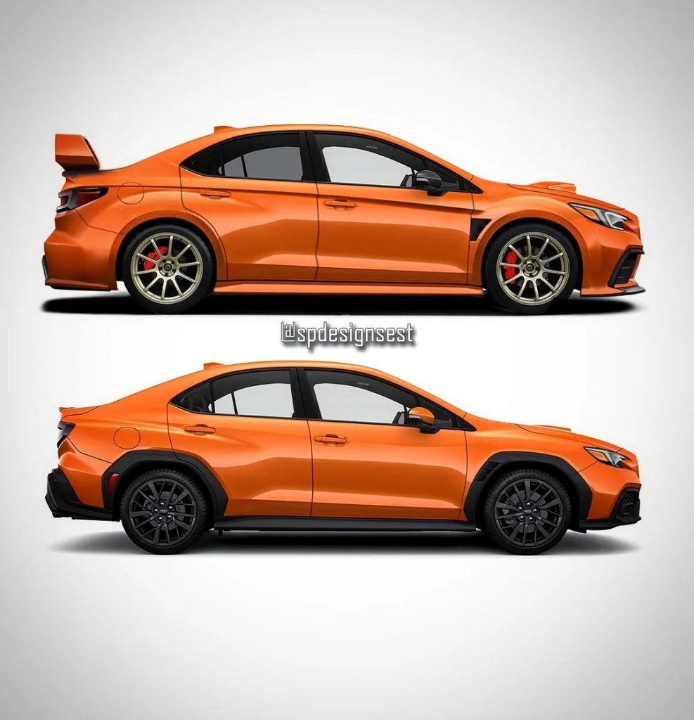 2023 Subaru WRX STI Gets Digitally Reborn as EV Plans Lie Ahead