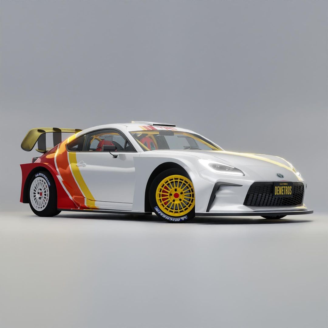 2022 Toyota GR86 WRC Channels Its Inner Rally Car with Aggressive CGI ...