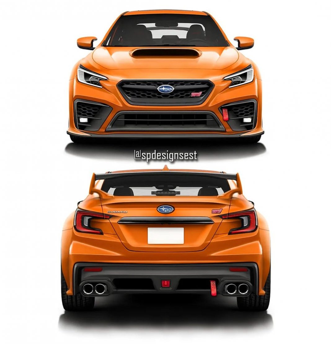 2023 Subaru WRX STI Gets Digitally Reborn as EV Plans Lie Ahead