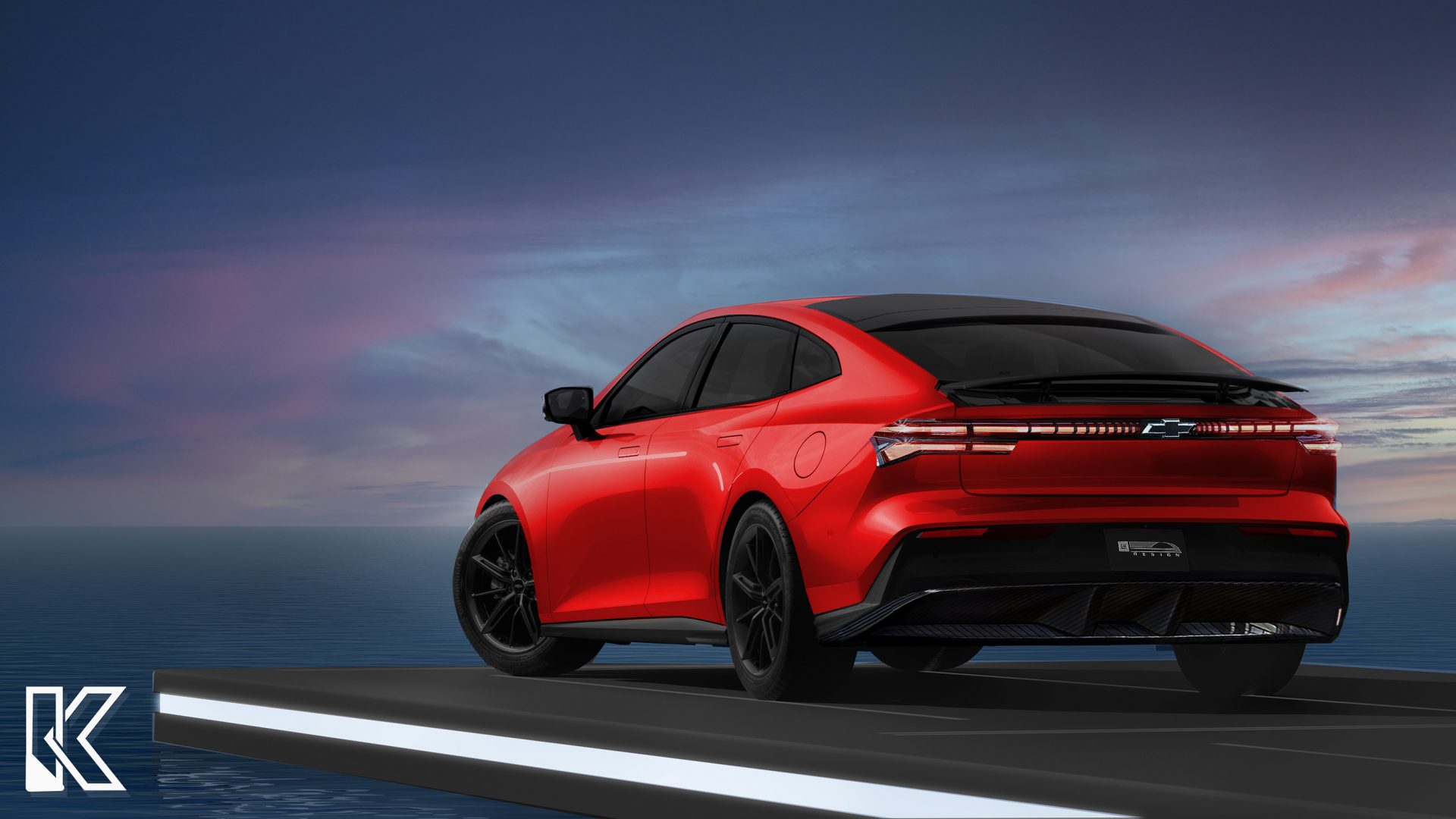 Next-Gen Chevrolet Camaro Shows Electric Sedan Form in Quick Rendering