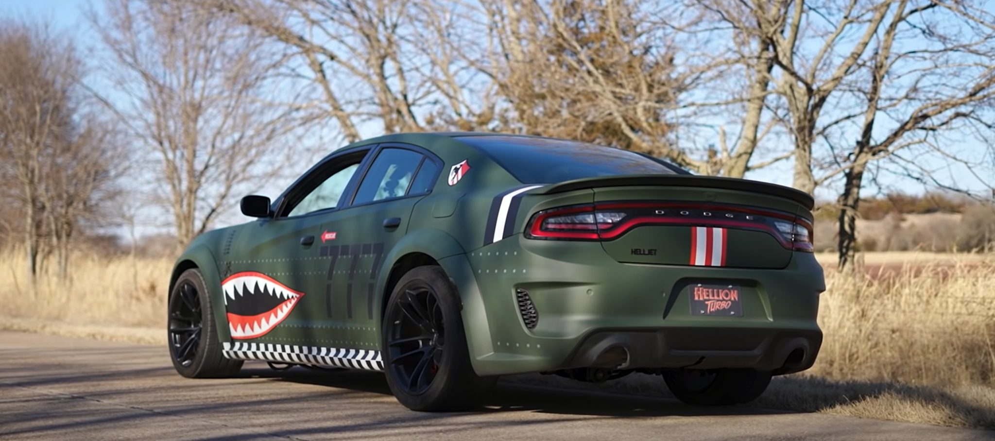 1,300 HP Twin-Turbo Dodge Charger Hellcat Redeye on Compound Boost Used ...