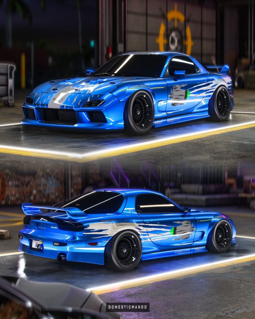 Dom's VeilSide Mazda RX-7 from Fast and Furious Gets a Brian O'Conner ...