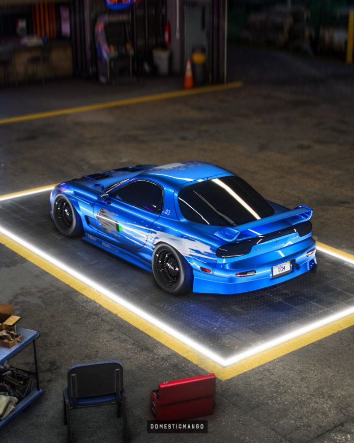 Dom's VeilSide Mazda RX-7 from Fast and Furious Gets a Brian O'Conner ...