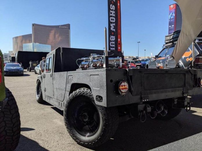 "Identity Crisis" Humvee Gets Slammed After Retirement, Crab Walks Too