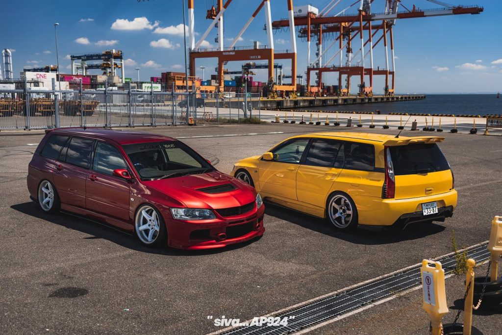 Rare Mitsubishi Evo IX Wagon: Tastefully Modded Japanese Widebody Hauler