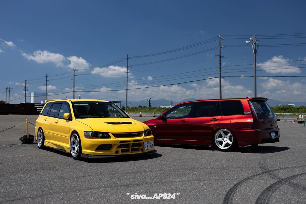 Rare Mitsubishi Evo IX Wagon: Tastefully Modded Japanese Widebody Hauler