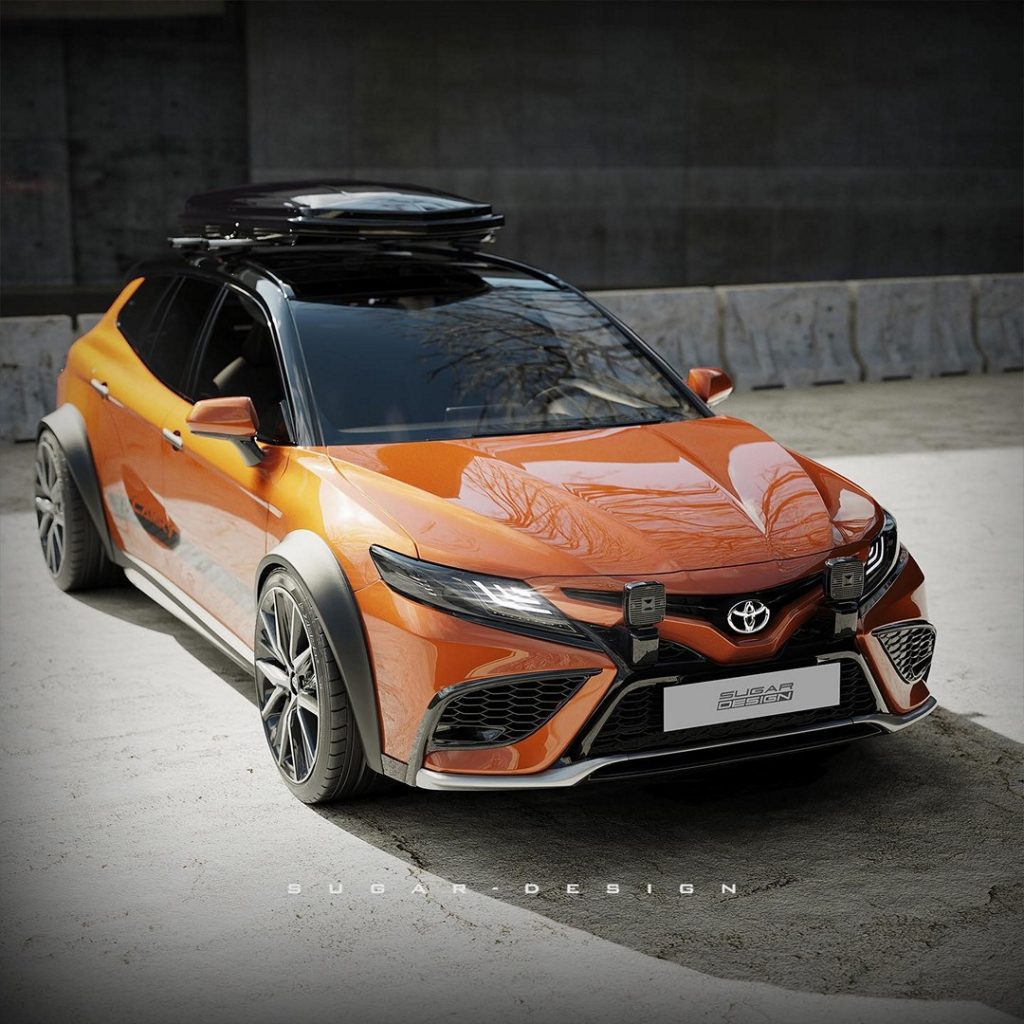 Toyota Camry "Allroad" Is a Practical JDM Off-Road Wagon Rendering