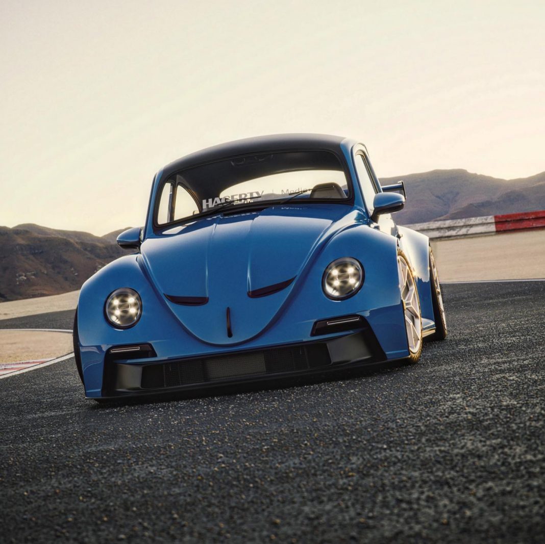 Volkswagen Beetle GT3: Kyza Gets the Porsche 911 Widebody Bug