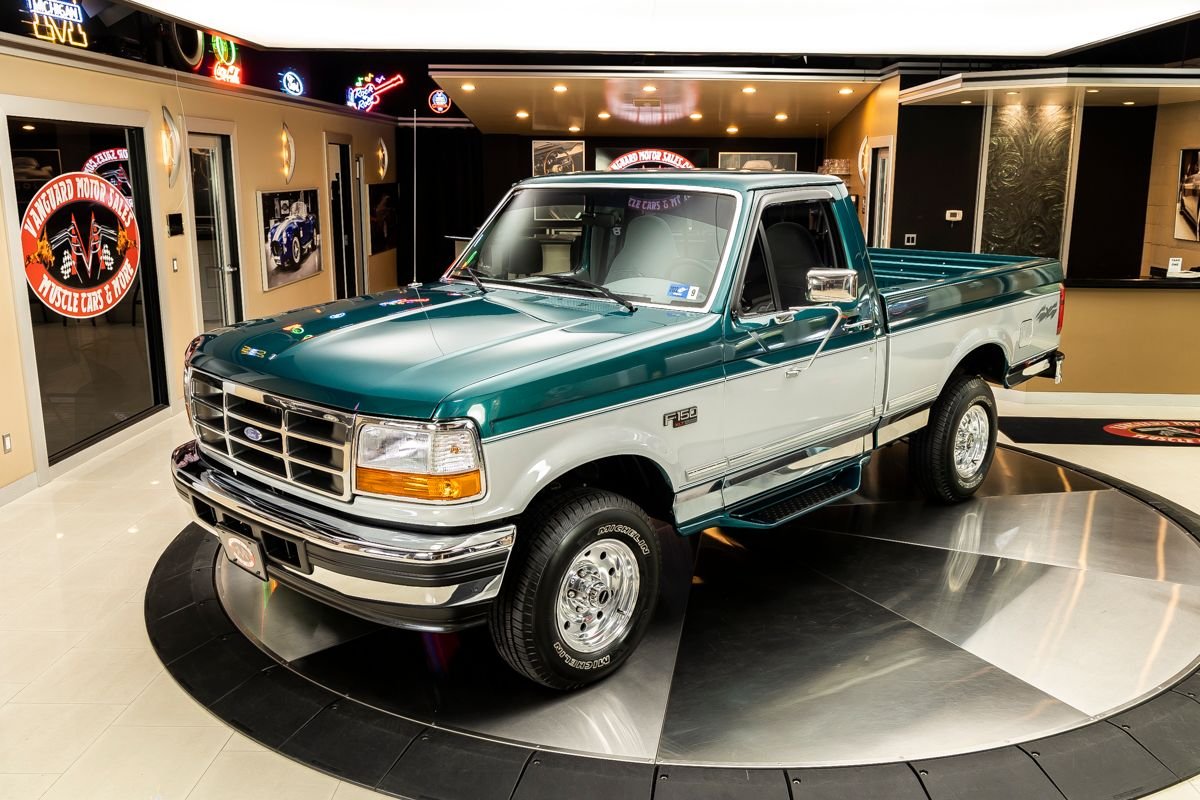 1996 Ford F-150 XLT 4x4 With Low-Mileage 351 Rocks Two-Tone Paint