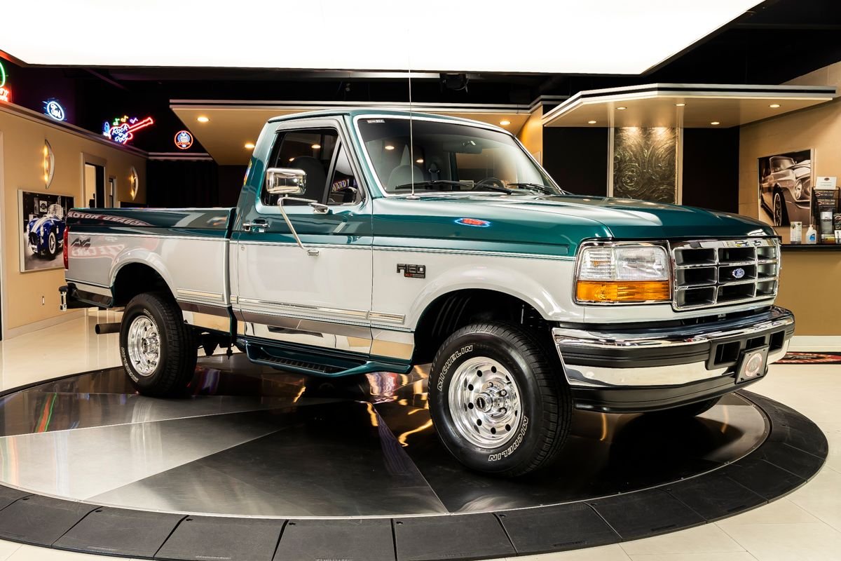 1996 Ford F-150 XLT 4x4 With Low-Mileage 351 Rocks Two-Tone Paint