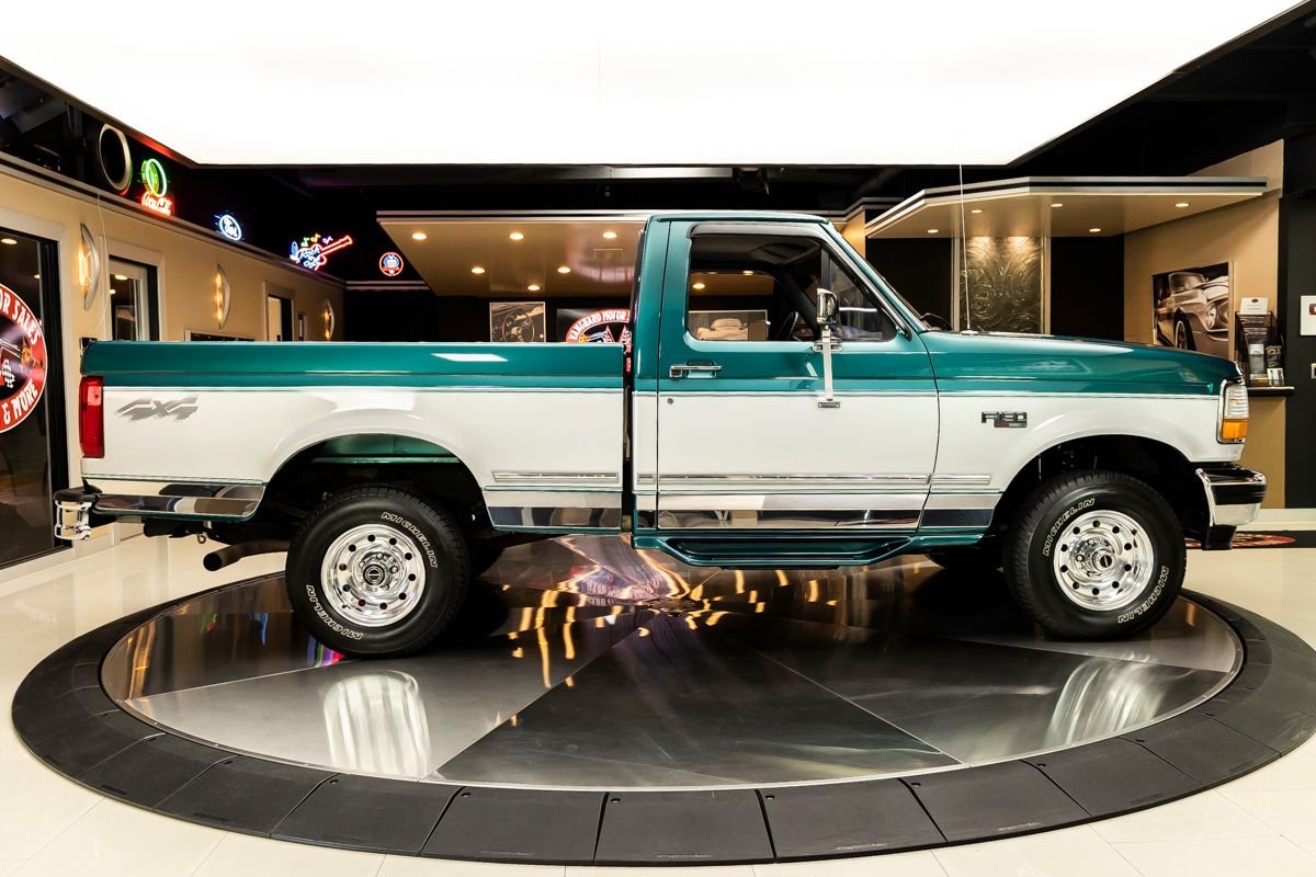 1996 Ford F-150 XLT 4x4 With Low-Mileage 351 Rocks Two-Tone Paint