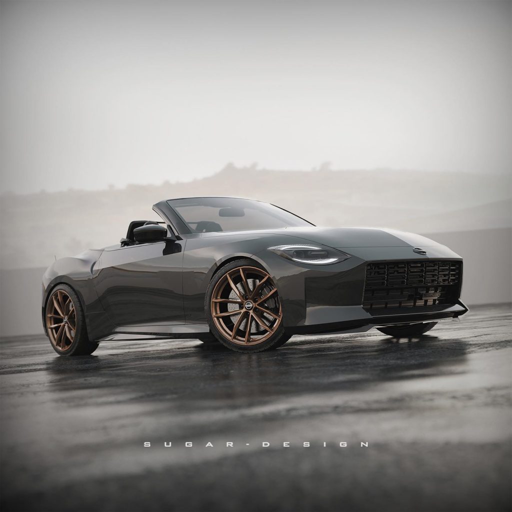 2023 Nissan 400Z Roadster Rendering Is So Good You'll Want to Buy One
