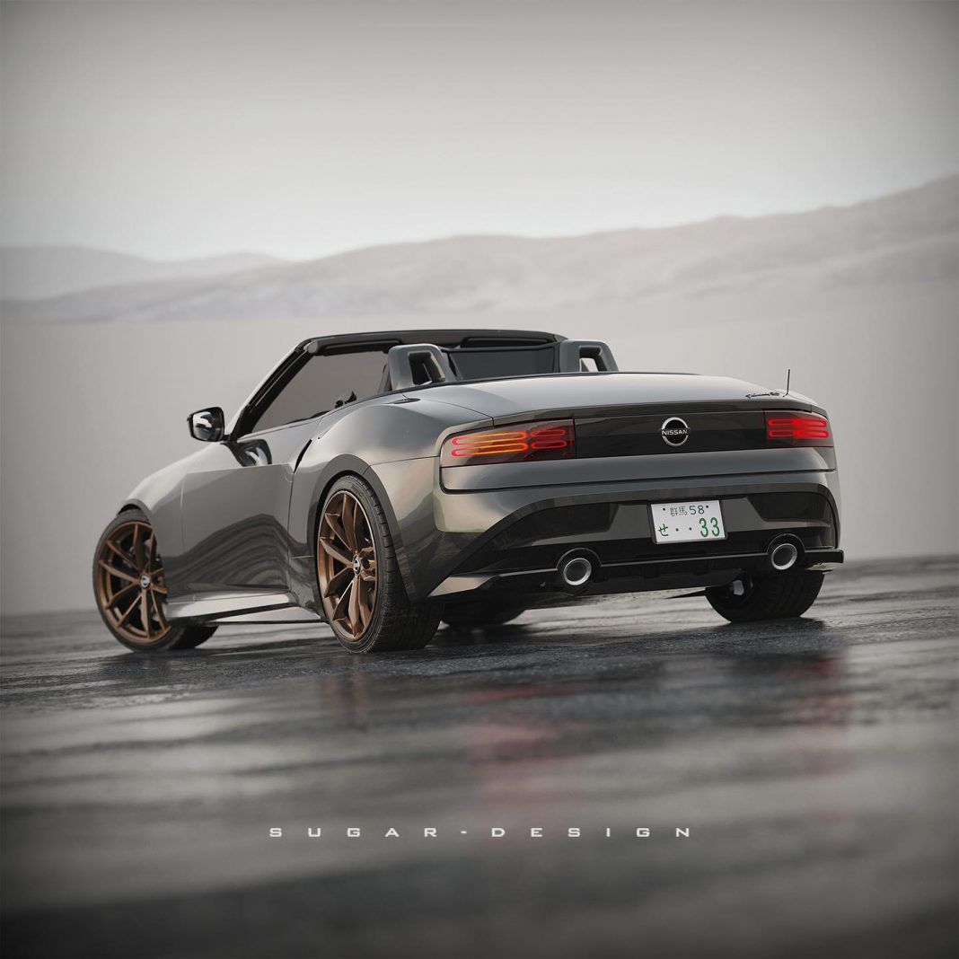 2023 Nissan 400Z Roadster Rendering Is So Good You'll Want to Buy One