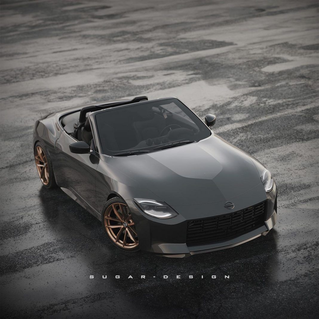 2023 Nissan 400Z Roadster Rendering Is So Good You'll Want to Buy One
