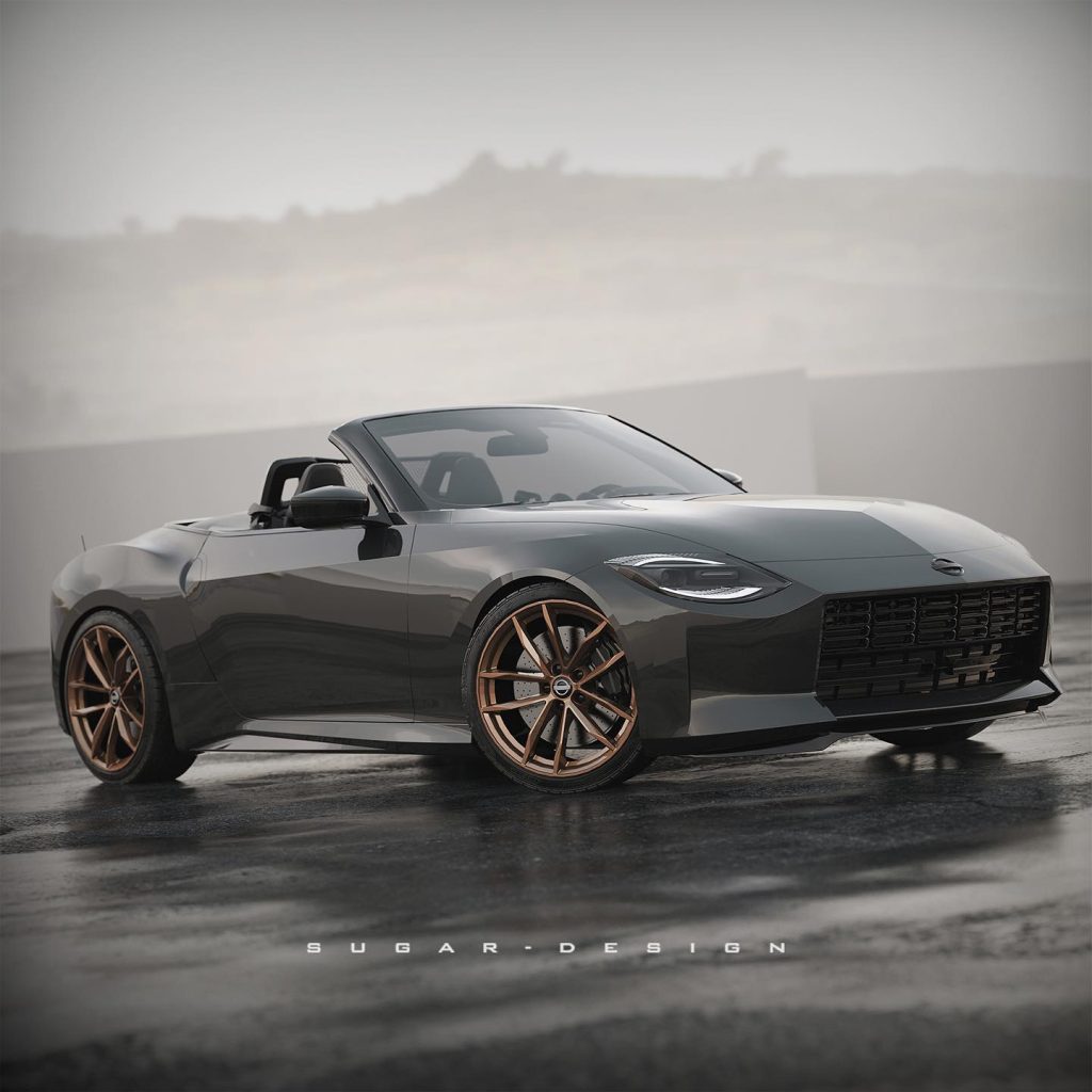 2023 Nissan 400Z Roadster Rendering Is So Good You'll Want to Buy One