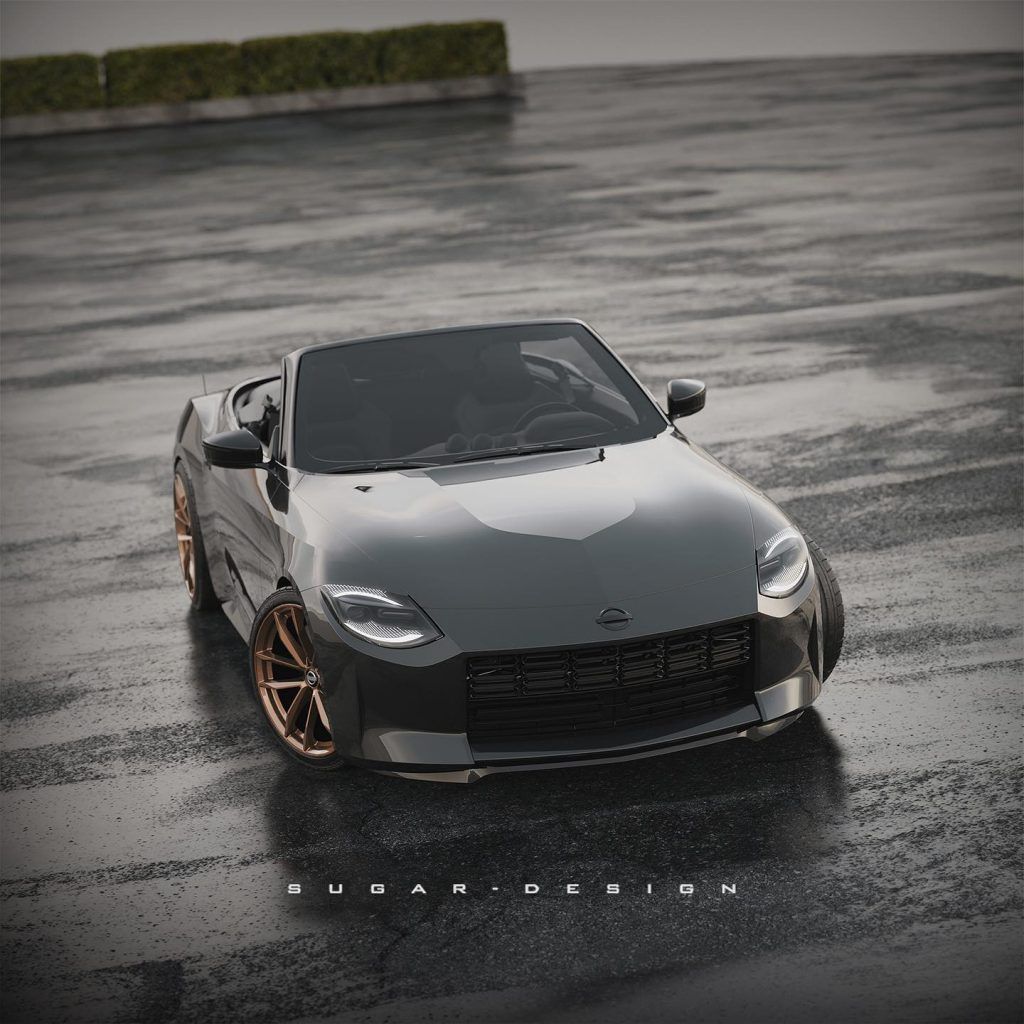 2023 Nissan 400Z Roadster Rendering Is So Good You'll Want to Buy One