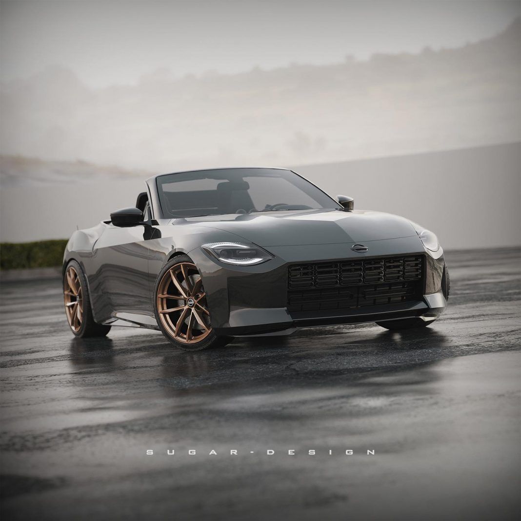 2023 Nissan 400Z Roadster Rendering Is So Good You'll Want to Buy One