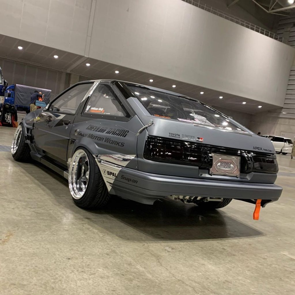 GR Yaris-Powered Toyota AE86 with Nissan GT-R Brakes Is a JDM ...