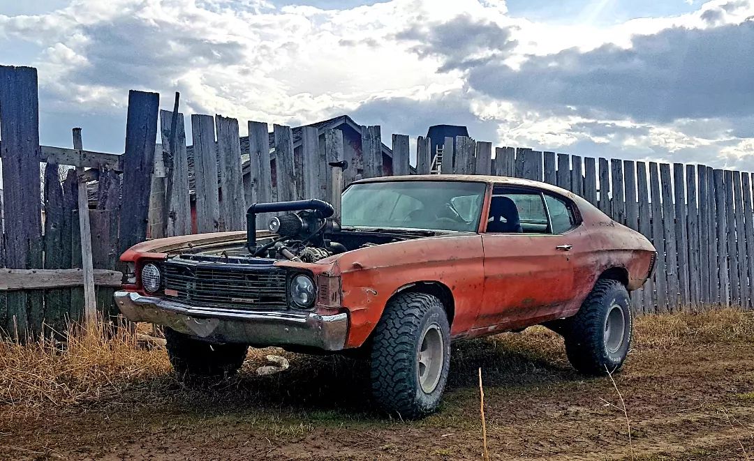 1972 "Bone Dog" Chevy Chevelle Is a Turbodiesel Mad Max Take From Canada