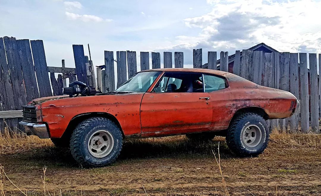 1972 "Bone Dog" Chevy Chevelle Is a Turbodiesel Mad Max Take From Canada