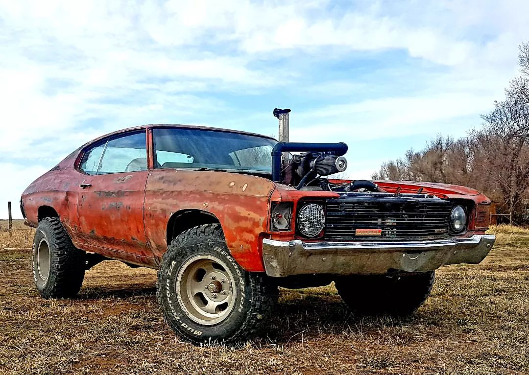 1972 "Bone Dog" Chevy Chevelle Is a Turbodiesel Mad Max Take From Canada