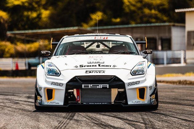 World's First Four-Rotor R35 GT-R Sounds Wild in Rotary Drifting ...