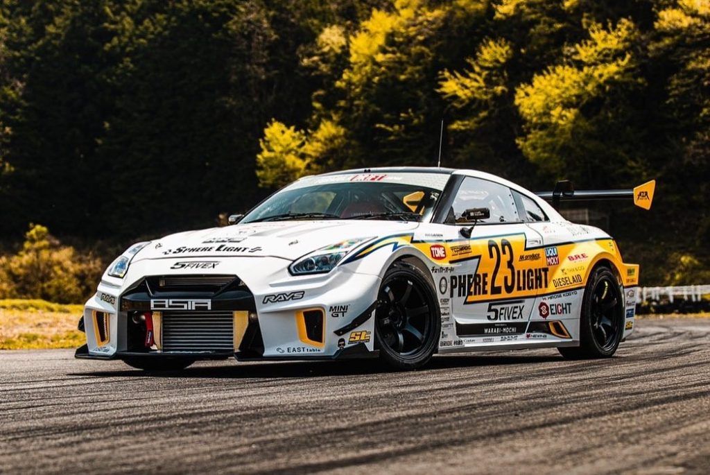 World's First Four-Rotor R35 GT-R Sounds Wild in Rotary Drifting ...