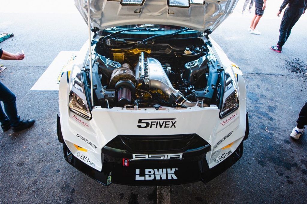 World's First Four-Rotor R35 GT-R Sounds Wild in Rotary Drifting ...